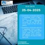 ITC-04 Filing Due Date FY 2024-25